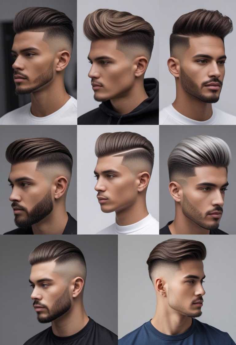 Trendy Men’s Fade Haircuts | Textured Styles & Comb-Overs - Burst Fade