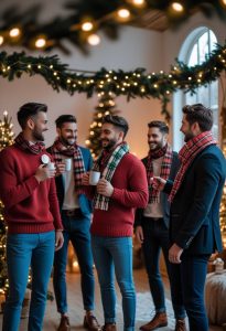 15 Stylish Christmas Outfit Ideas for Men 2025 - Burst Fade